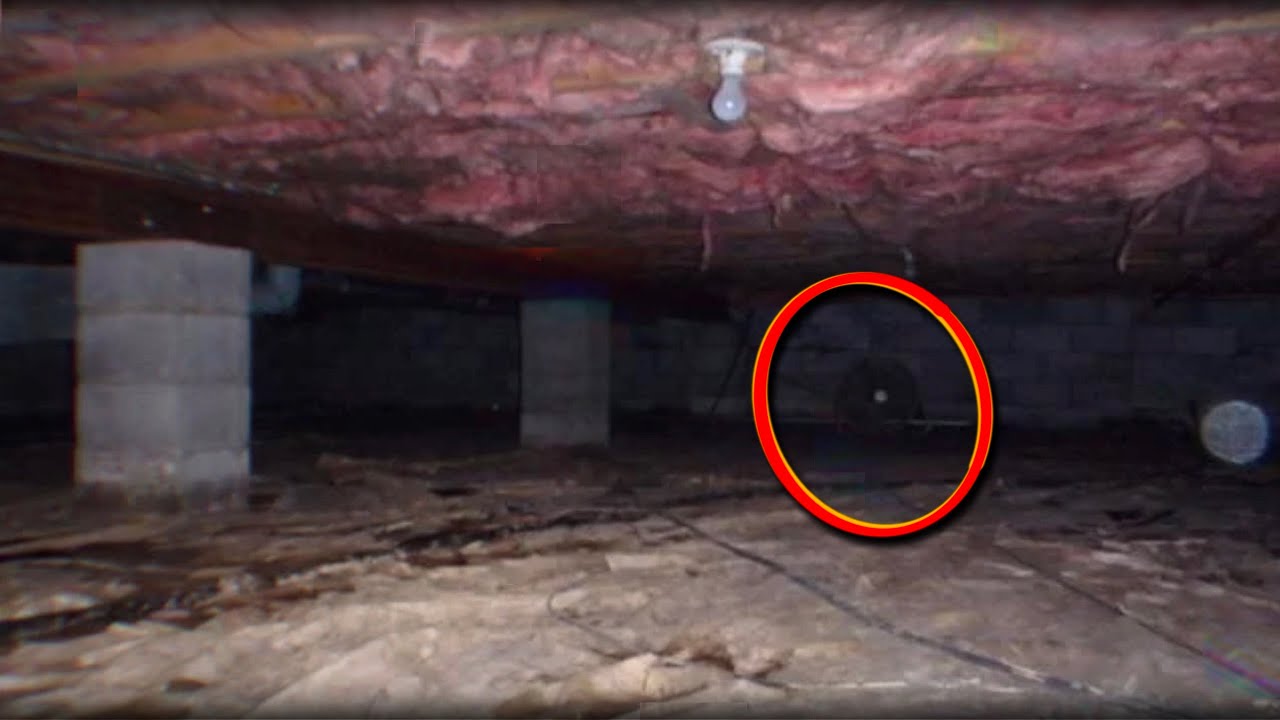We found the remains of a horror story in my home's hidden crawl space ...