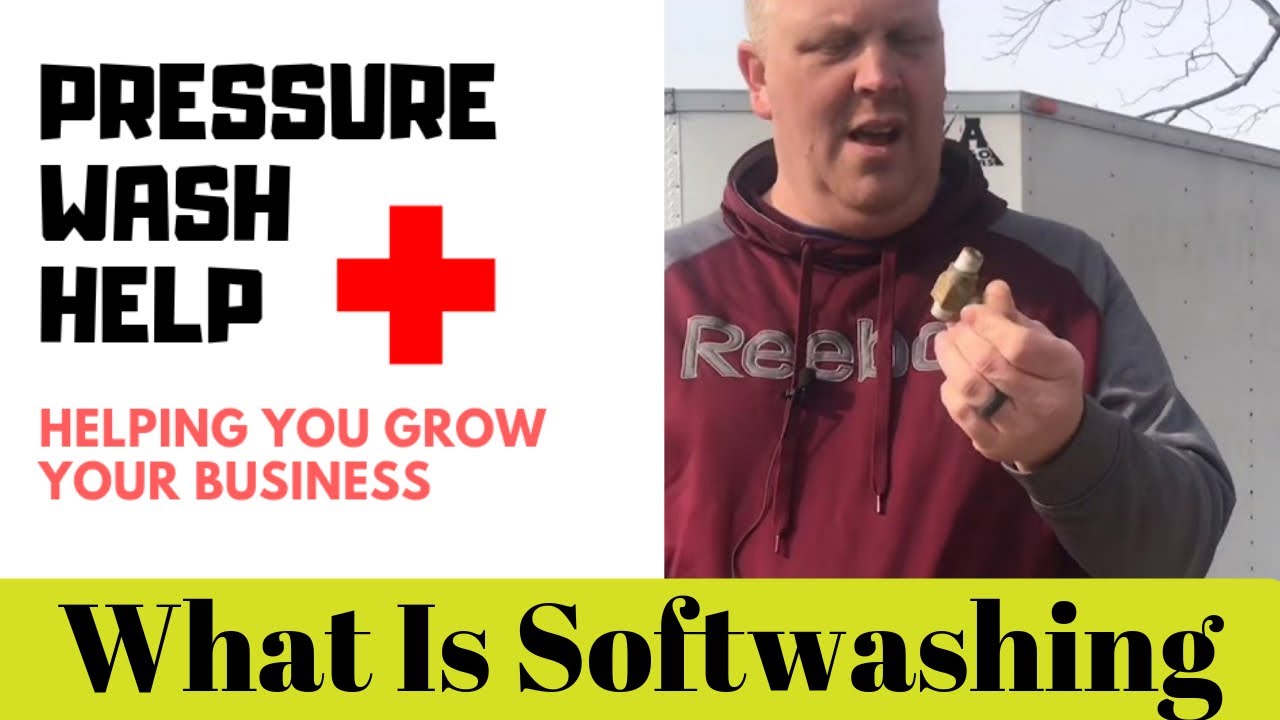 What Is Soft Washing? | How Do I Softwash? - YouTube