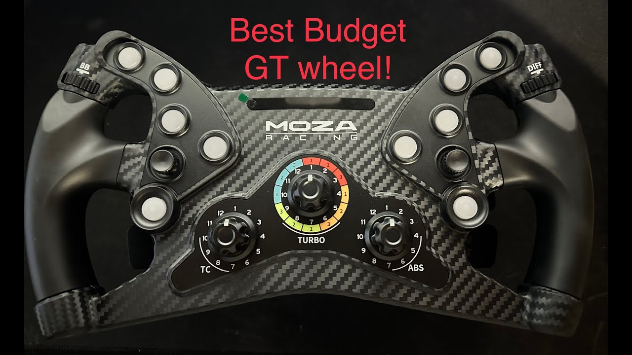 Moza KS Wheel Unboxing best budget GT steering wheel - YouTube