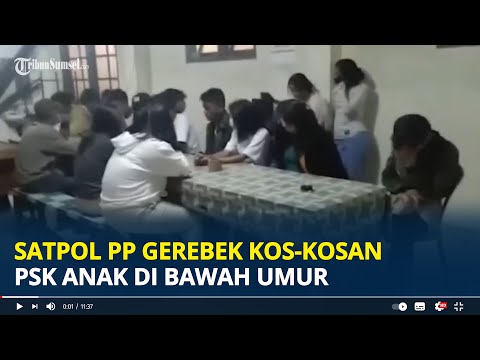 Satpol PP Gerebek Kos-Kosan PSK Anak Di Bawah Umur, Belasan Diamankan