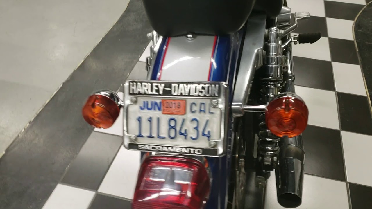 ROLLING THUNDER 1987 HARLEY-DAVIDSON FXRS-SP LOW RIDER SPORT EDITION ...