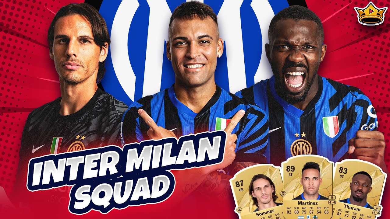 Inter Milan Squad 2024/2025 | Serie A | EA SPORTS FC CARDS | King of ...