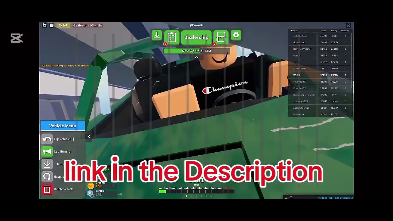 Car Crushers 2 Script | Auto Farm & Auto Grind 🚗💥 [Pastebin]" - YouTube