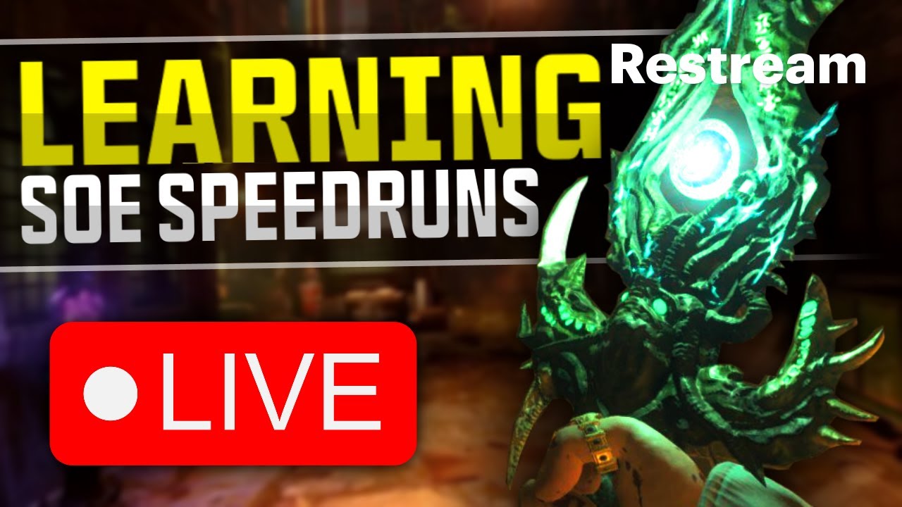 Learning SOE Speedruns (i suck lol..) | Using soft patch for sub 30 - YouTube