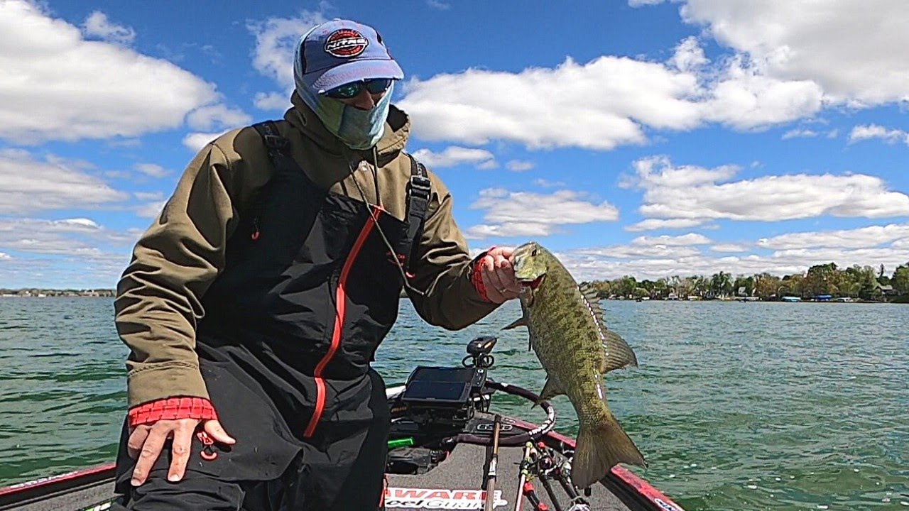 Spring Smallmouth Bass Fishing - Prespawn and Spawn - YouTube