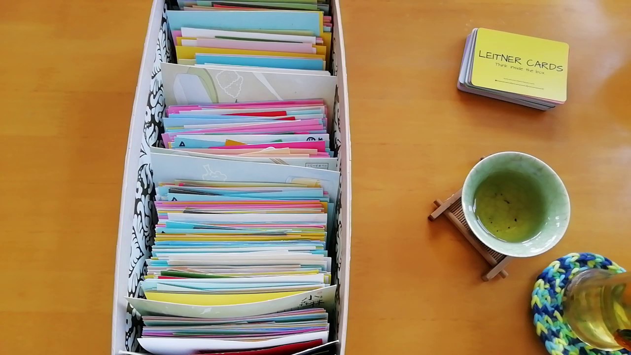 How To Resume Using Your Leitner Box If You Haven't Used It For A Long ...