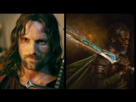 Lord of the Rings Magic the Gathering Aragorn Race swap EXPLAINED ...