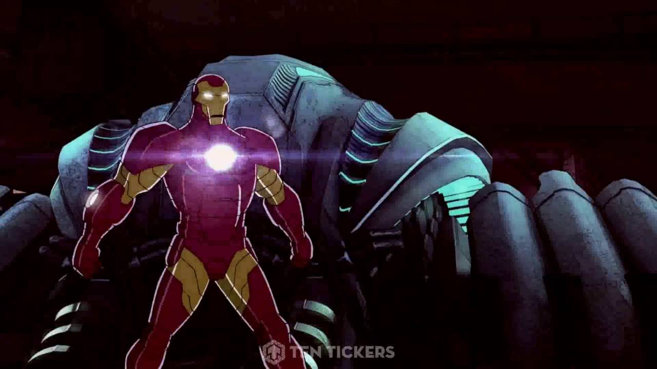 Iron Man vs MODOK | Marvel Cartoon Movie - YouTube