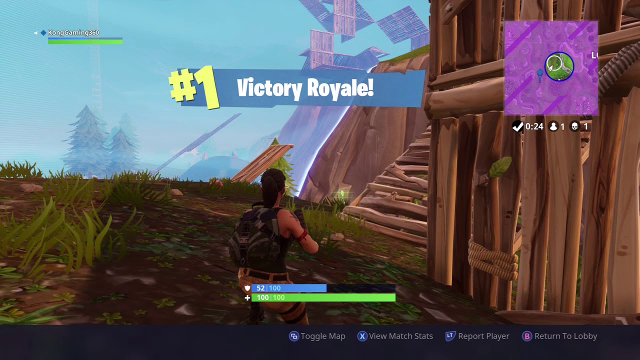 Fortnite Battle Royale #1 Win!!!! - YouTube