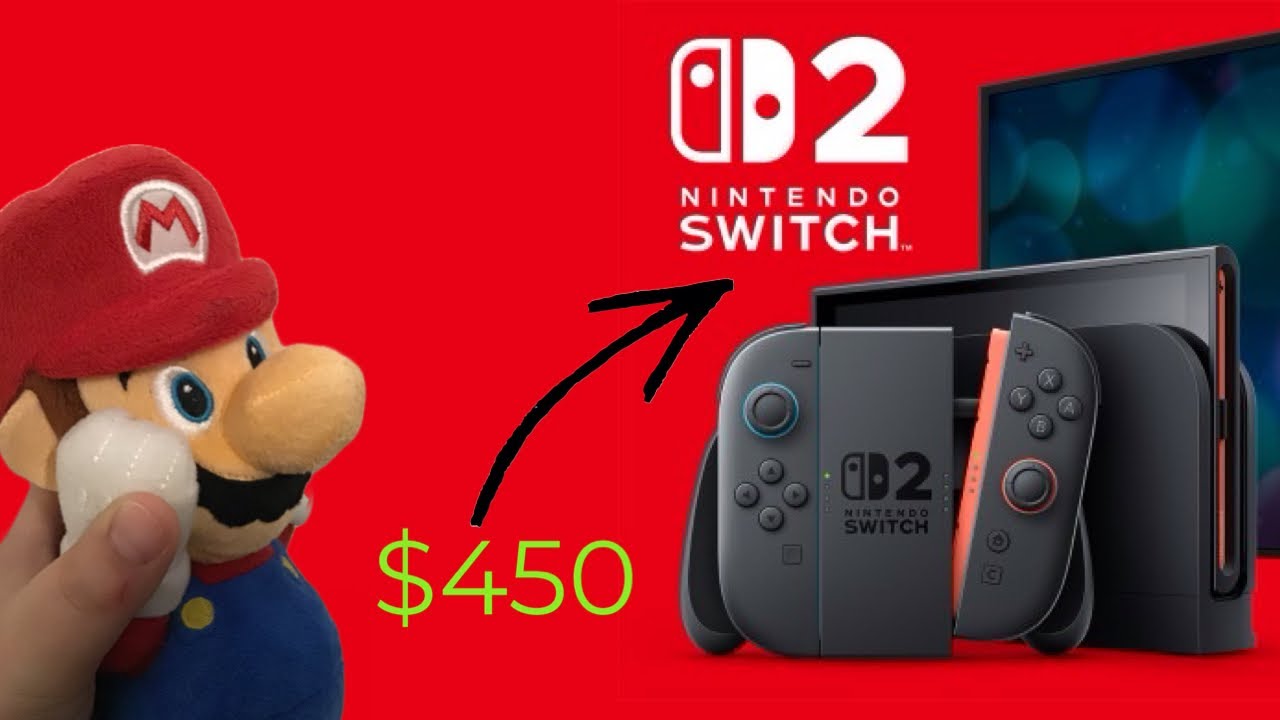The Switch 2 Was Finally Announced and Its EXPENSIVE$$$ My thoughts on ...