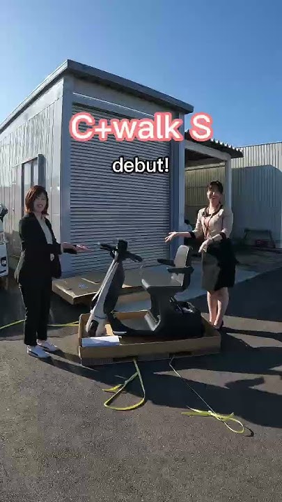 C+walk S(シーウォークエス)debut!歩行者扱いのため、歩道を走行できます 障害物検知機能搭載💁🏻‍♀️#cwalks #ネッツトヨタ大分 #トヨタ #大分 #Nesta # ...