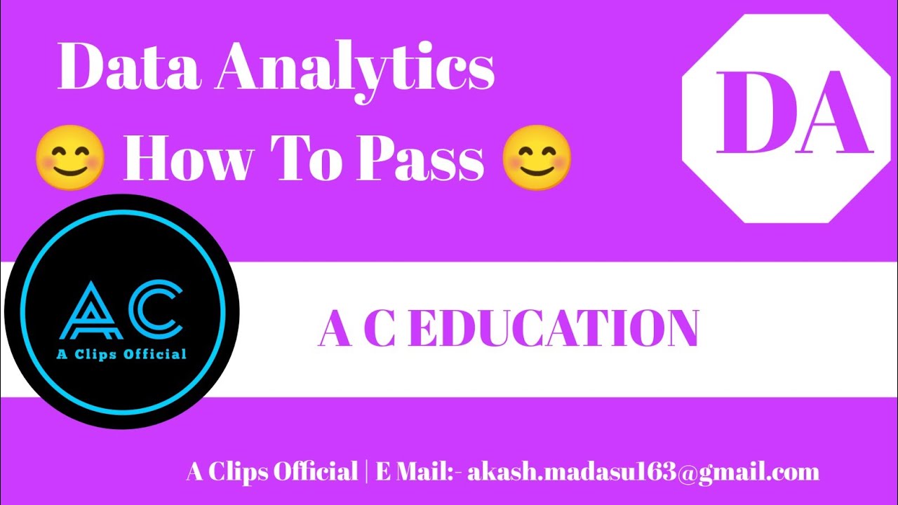 How To Pass Data Analytics Important Questions JNTUH A C EDUCATION YouTube how-to-pass-data-analytics-important-questions-jntuh-a-c-education-youtube