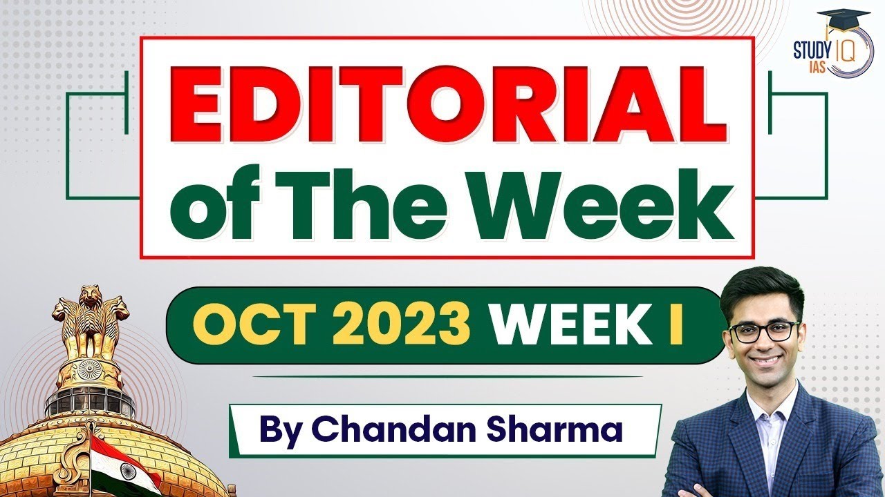 Best Editorial of the Week | October 1st Week | Bihar Caste Survey ...
