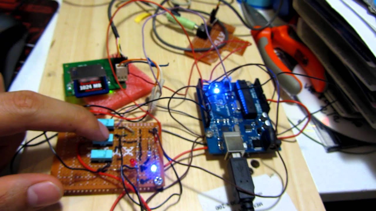 "Open Blaster" project - arduino E11 blaster fx board prototype - test ...