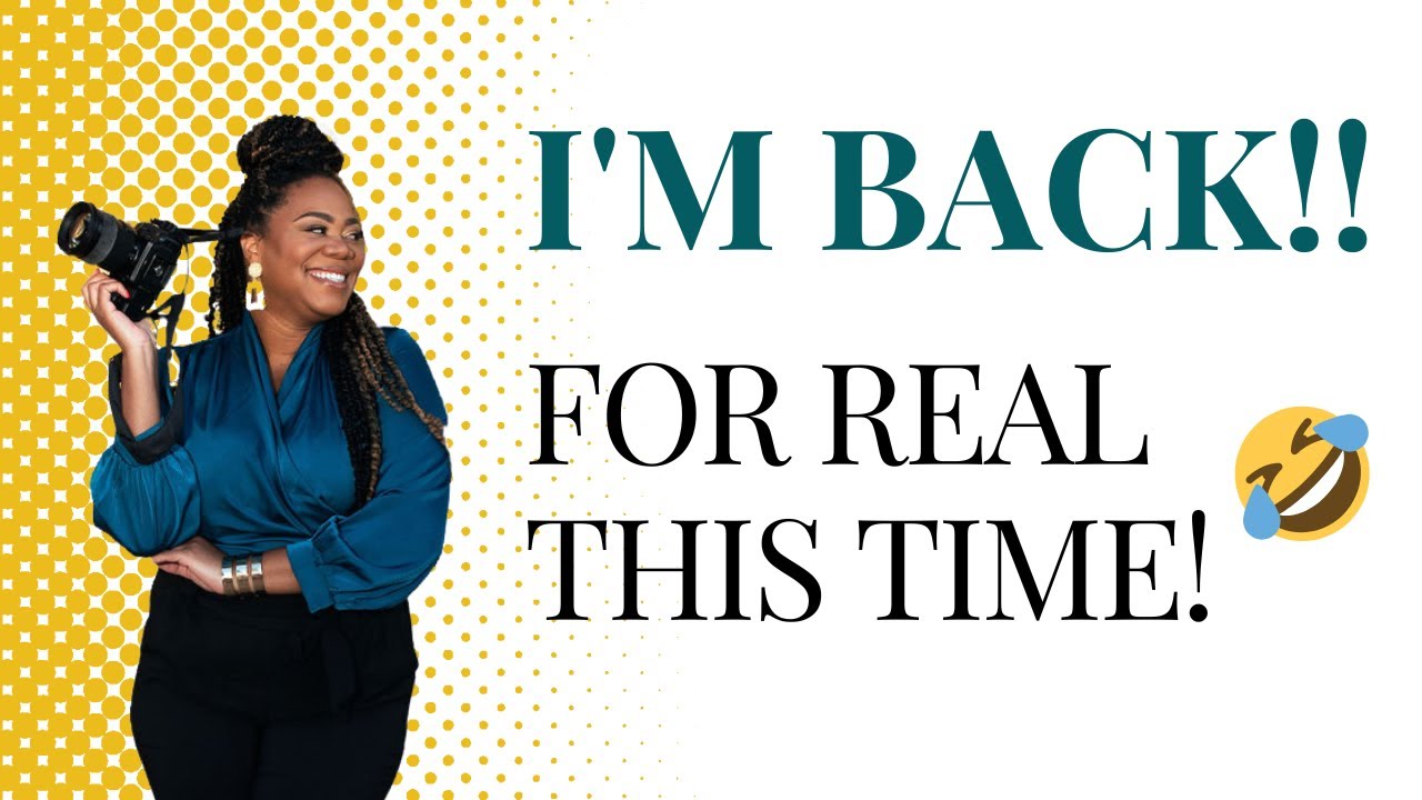 I'm Back! For Real This Time! - YouTube