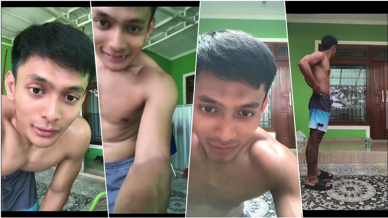 Cowok manis idaman para wanita live nyuci dan jemur baju sambil workout, keren banget! - YouTube