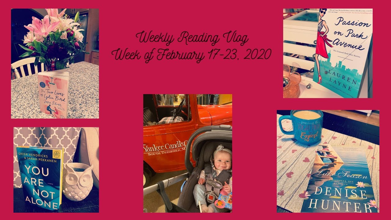Weekly Reading Vlog! February 17- 23, 2020! - YouTube