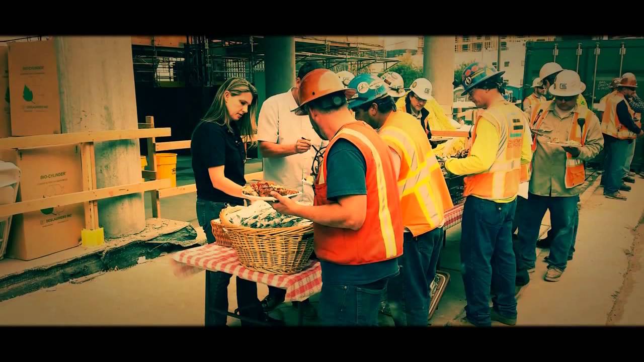 Columbia Square Topping-Off Party - YouTube