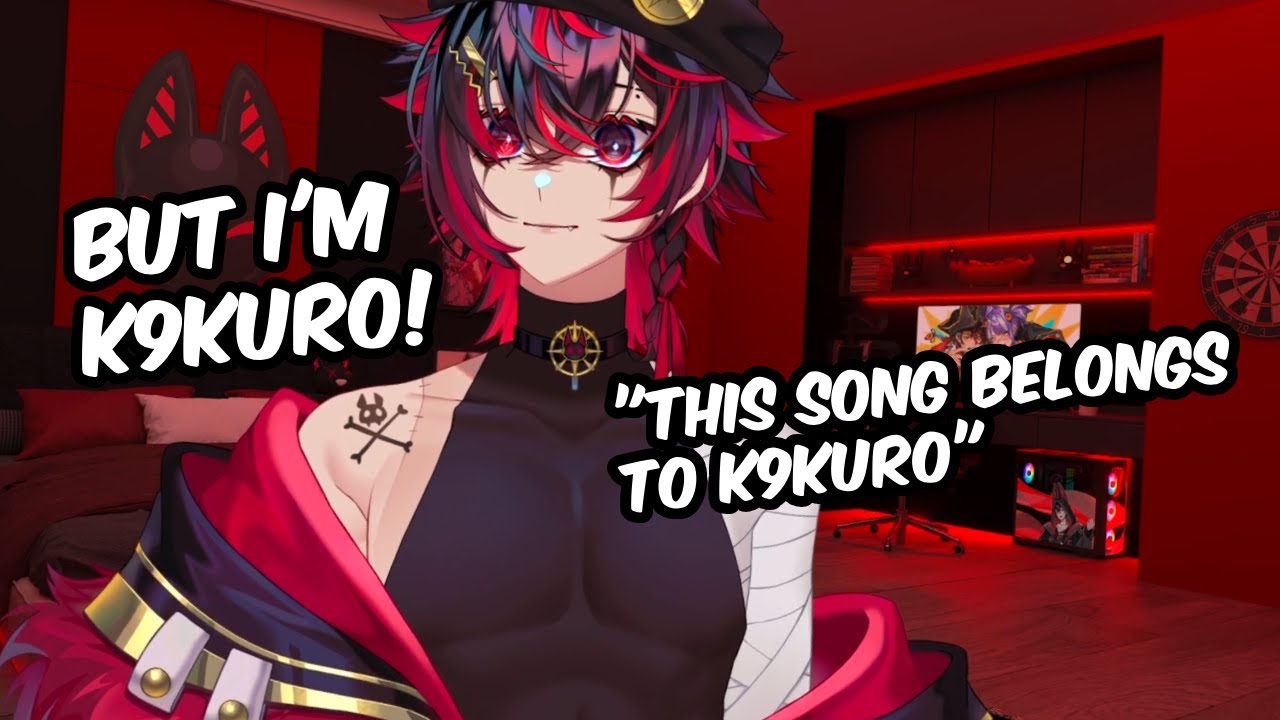 Kuro got a copyright strike for his own song - YouTube