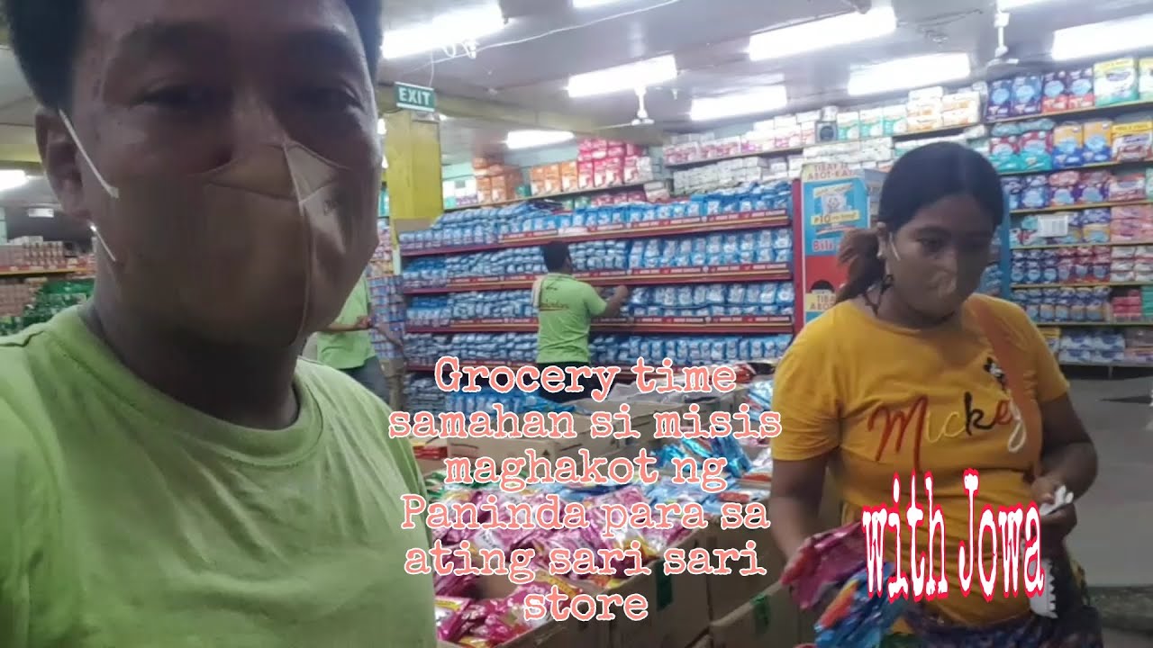 Samahan si misis bumili ng ating paninda. basic needs na muna dahil kulang sa budget. - YouTube