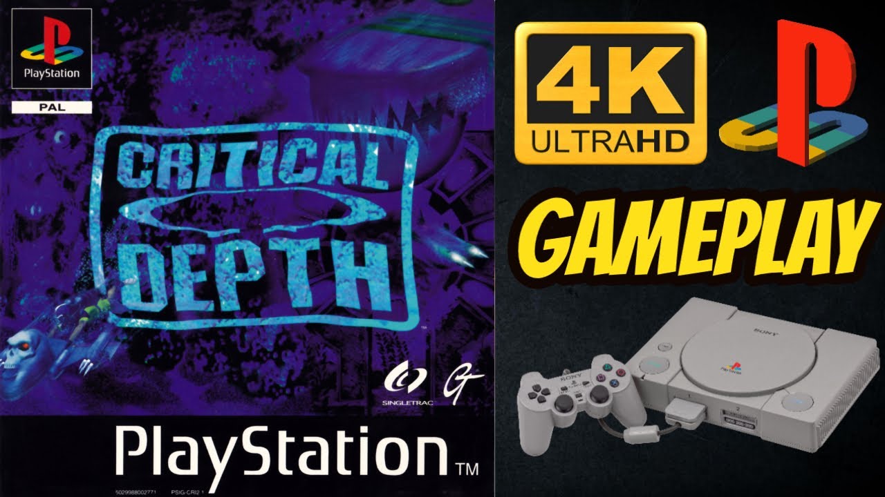 Critical Depth | Ultra HD 4K/60fps | PS1 | PREVIEW | Game Movie ...