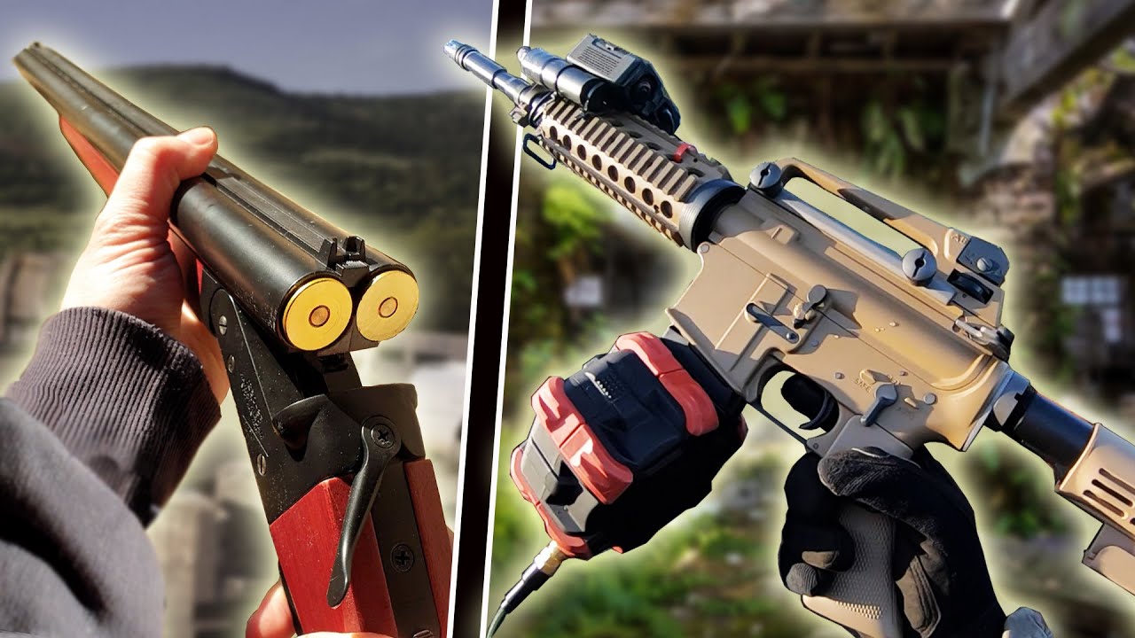 Reviewing The CRAZIEST Airsoft Replicas... - YouTube