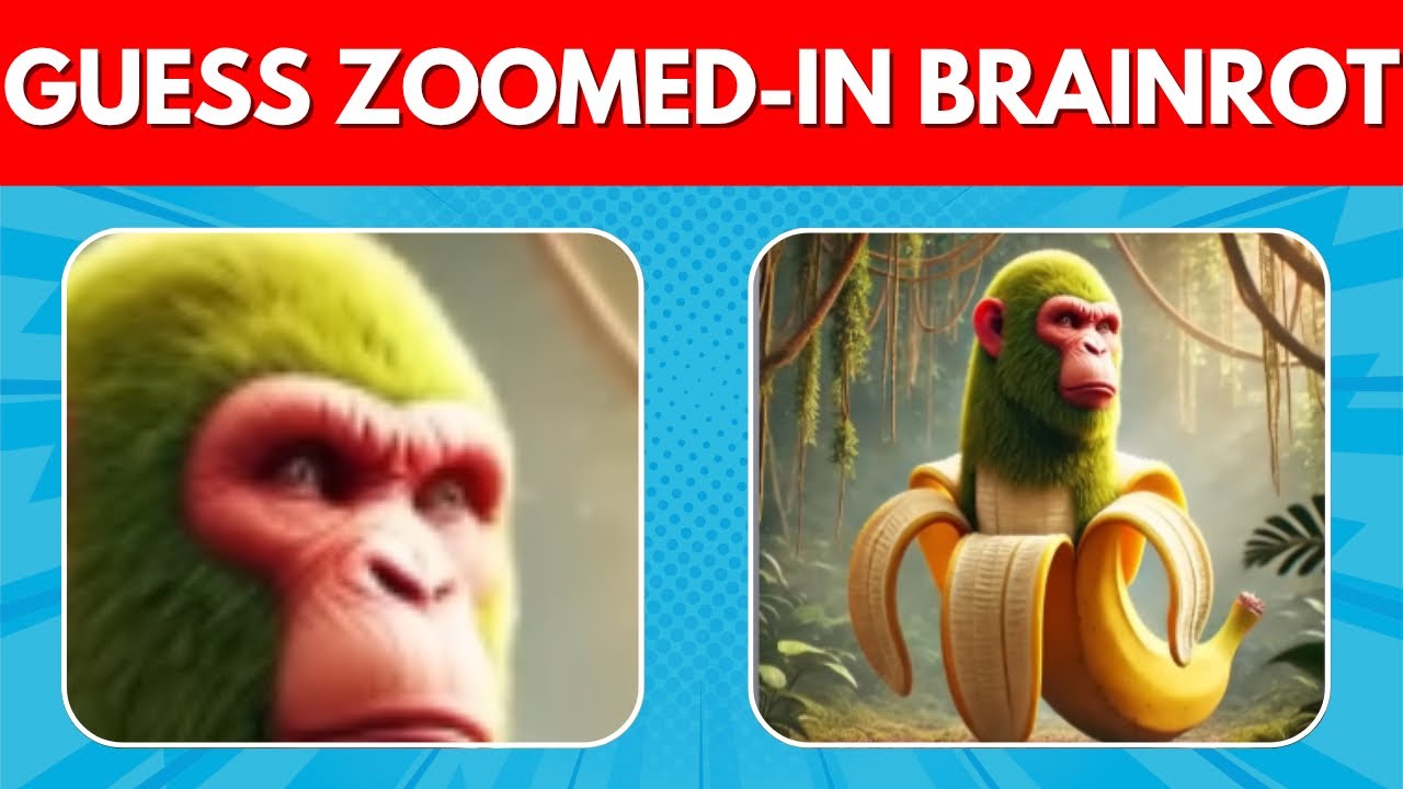 Guess the Zoomed-In Brain Rot Animal! 🧠🦎 | Ultimate Challenge - YouTube
