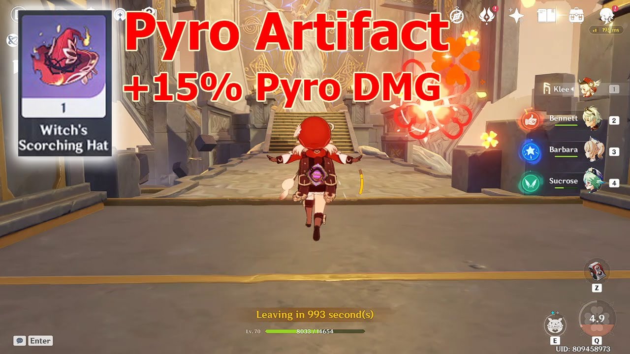 How To Get Witch's Artifacts For Pyro Elements - Genshin Impact - YouTube