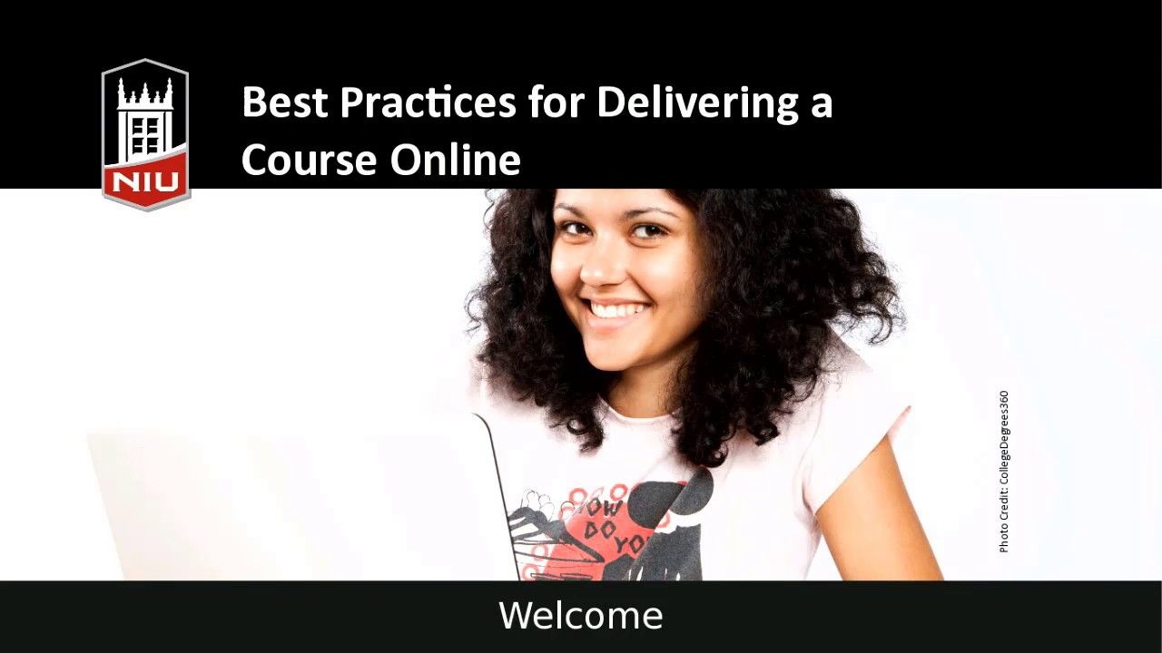 Online Teaching Series: Best Practices for Delivering Your Online ...
