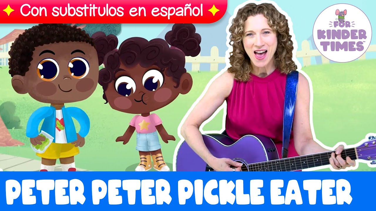 Peter Peter Pickle Eater | Sung by Laurie Berkner | Preschool Song with ...