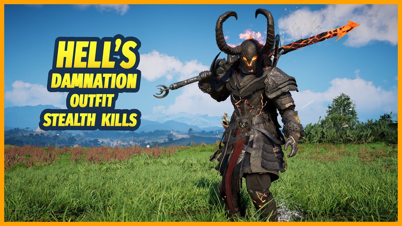 Assassin's Creed Valhalla Stealth Brutal Takedown [ Hell's Damnation ...