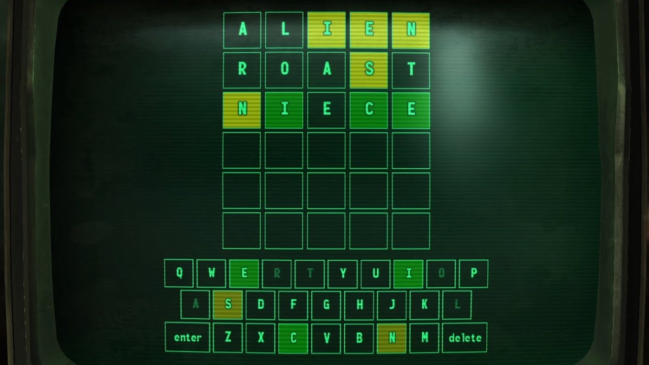 Fallout: New Vegas - Wordle Hacking - YouTube