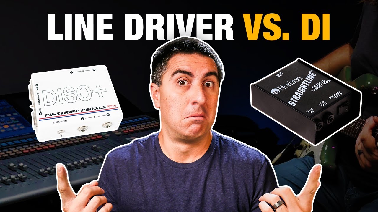 Best DI for Amp Modelers... or should you just use an adapter? - YouTube