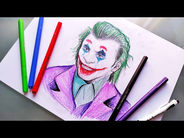 Dessin Du Sourire Du Joker
