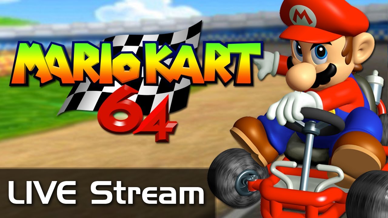 Mario Kart 64 Full Playthrough "Road To Victory" VGH Live Stream! - YouTube