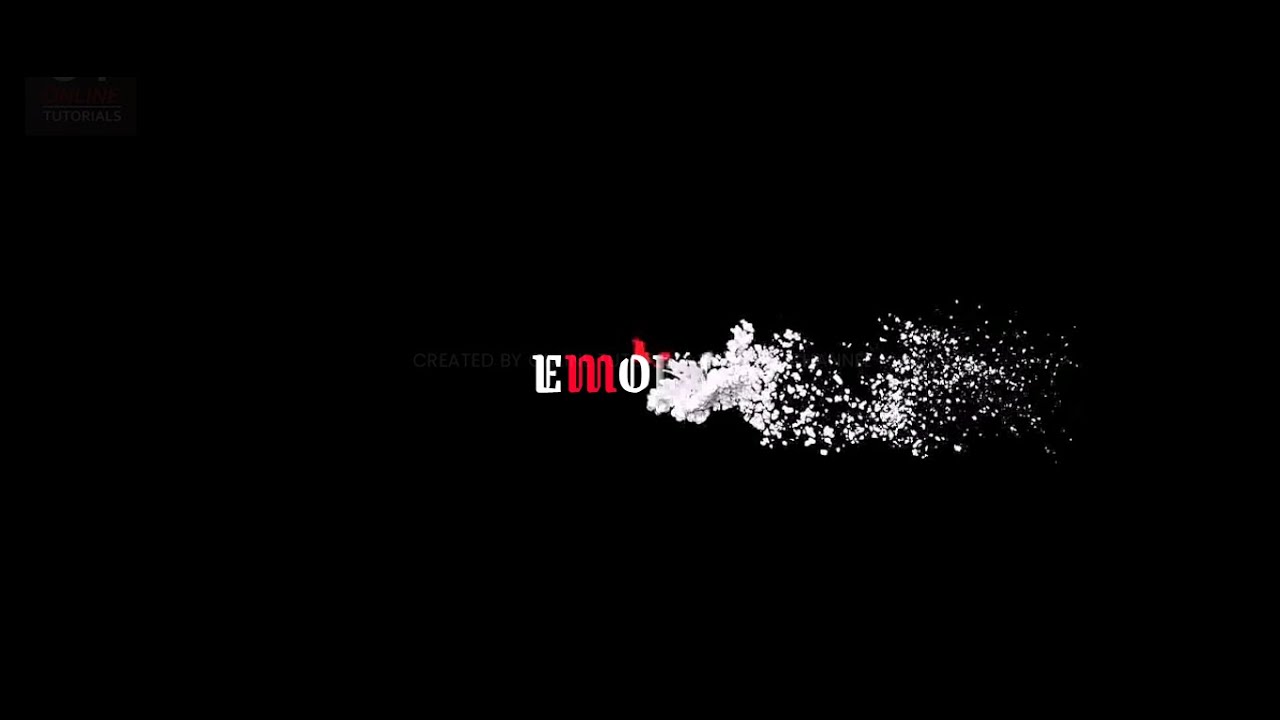 Htmlcss Javascript Text Particles Animation Use Html And Css Trick 2951