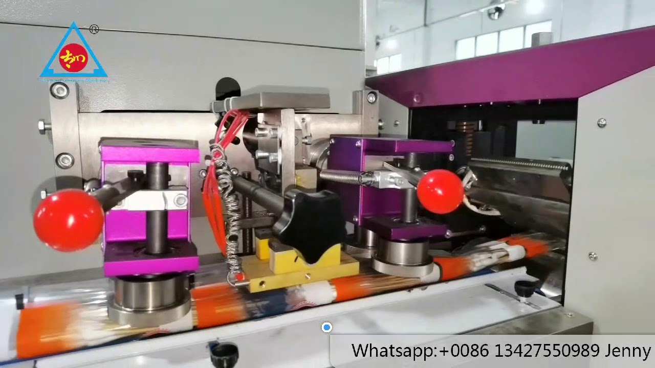 Flow cotton swab packing machine Multi-Function Flow Rotary Cotton Swab ...