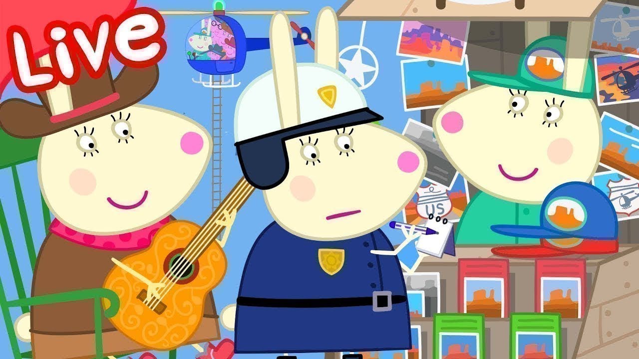 The Busy Miss Rabbit Marathon 🐰 Peppa Pig Full Episodes 🌈 Kids Videos ...