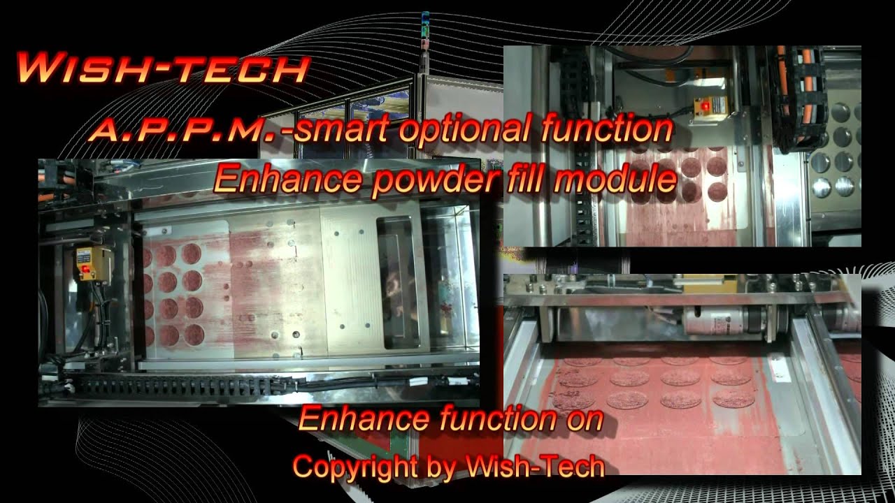 APPM-Enhance powder filling module - YouTube