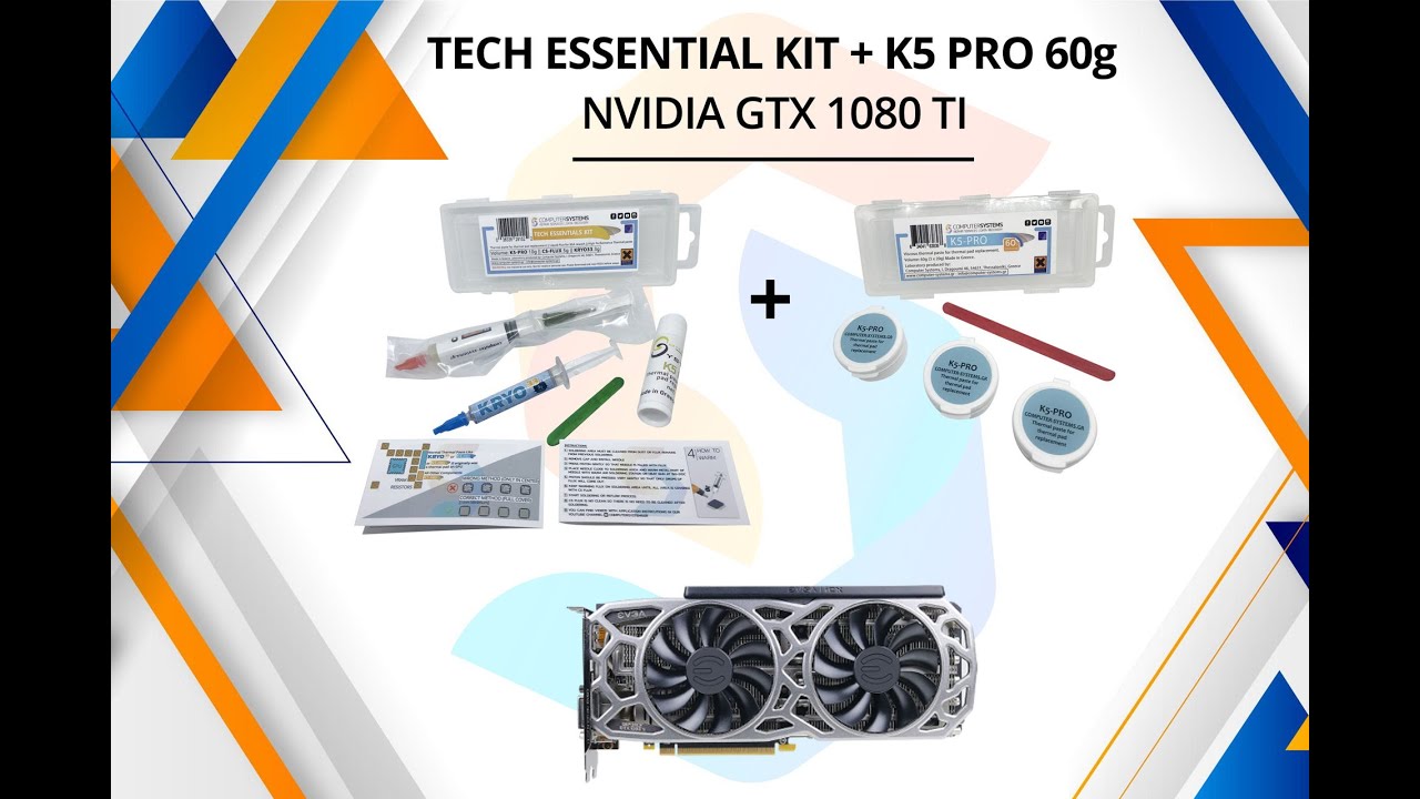 Nvidia GTX 1080 Reflow and Repaste using Tech Essentials KIT & K5 PRO ...