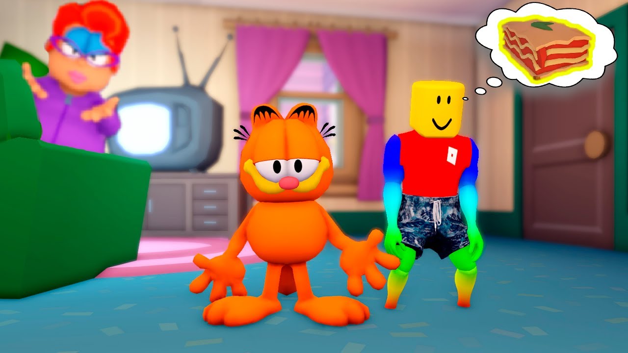 ESCAPE CRAZY CAT LADY! (Obby) - YouTube