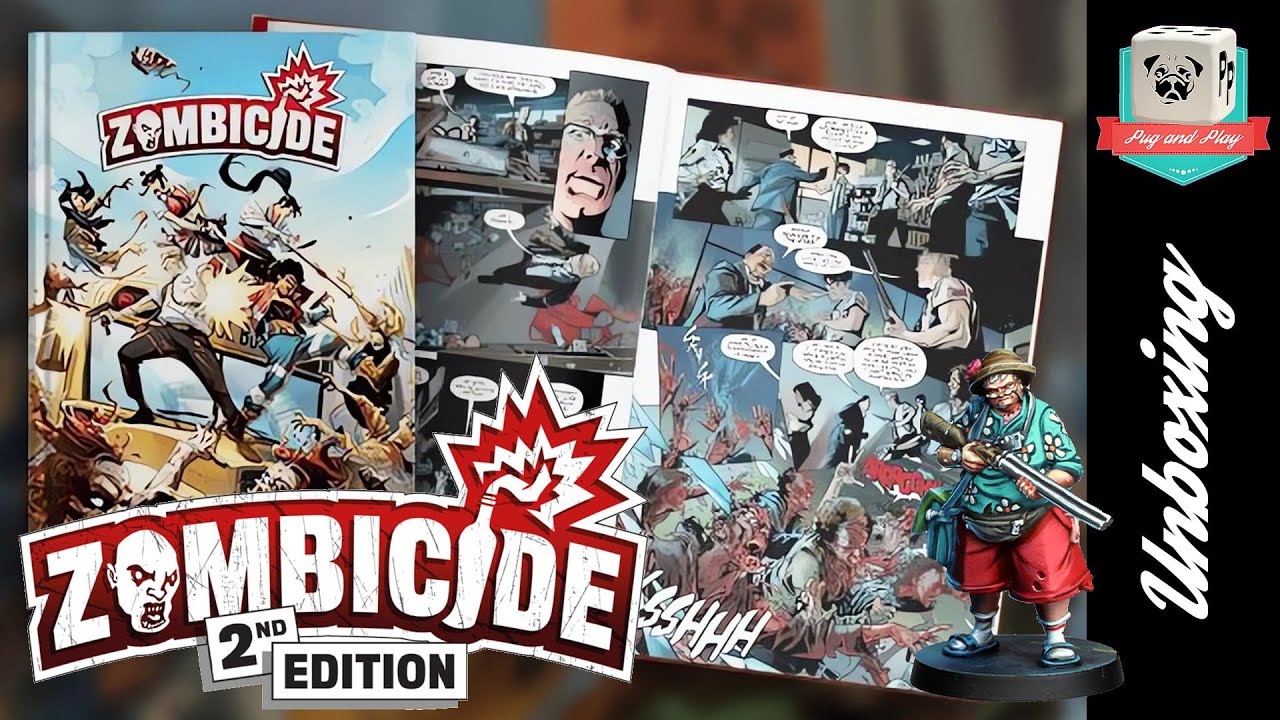📦3️⃣/8️⃣ CMon Comics Vol.2 - Zombicide : Du sang, des boyaux, de la rate et du cerveau! - YouTube
