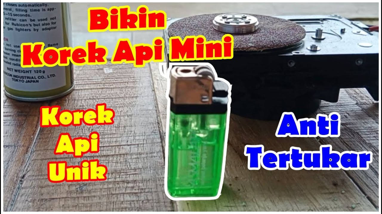 Bikin Korek Api Mini | Korek Api Unik - YouTube