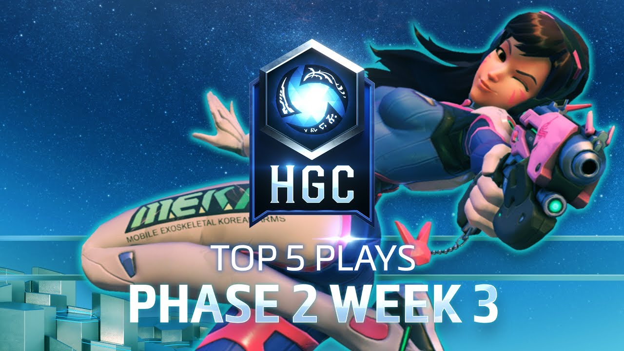 HGC Top 5 Plays Phase 2 Week 3 - YouTube