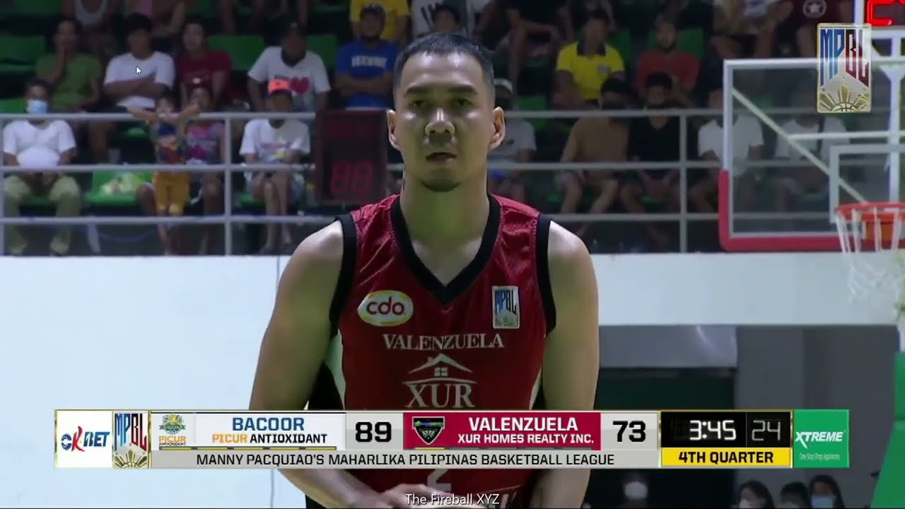 Cyrus Baguio with his signature "windmill layup" l 4th qtr highlights l ...