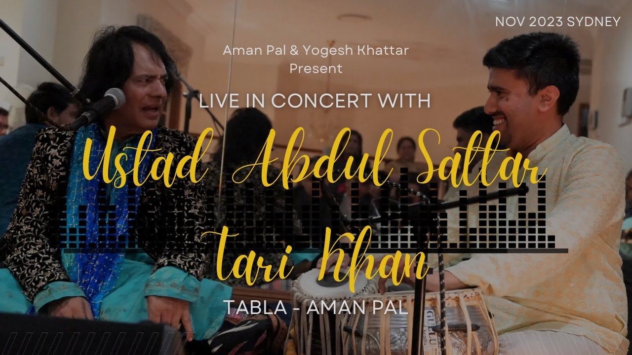 Ranjish Hi Sahi | ft. @UstadTariKhanOfficial | Tabla Aman Pal | Nov ...