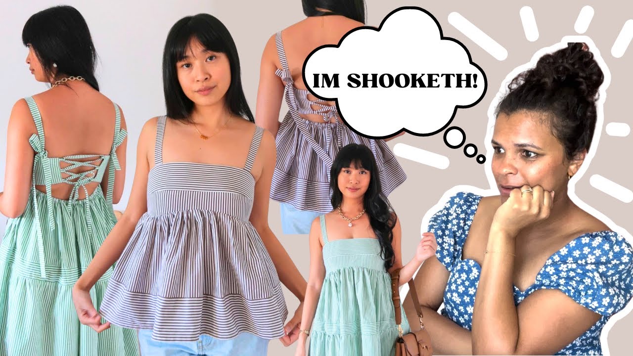 Reacting to Good Threads Studio Bubble Frock Pattern Hack! - YouTube