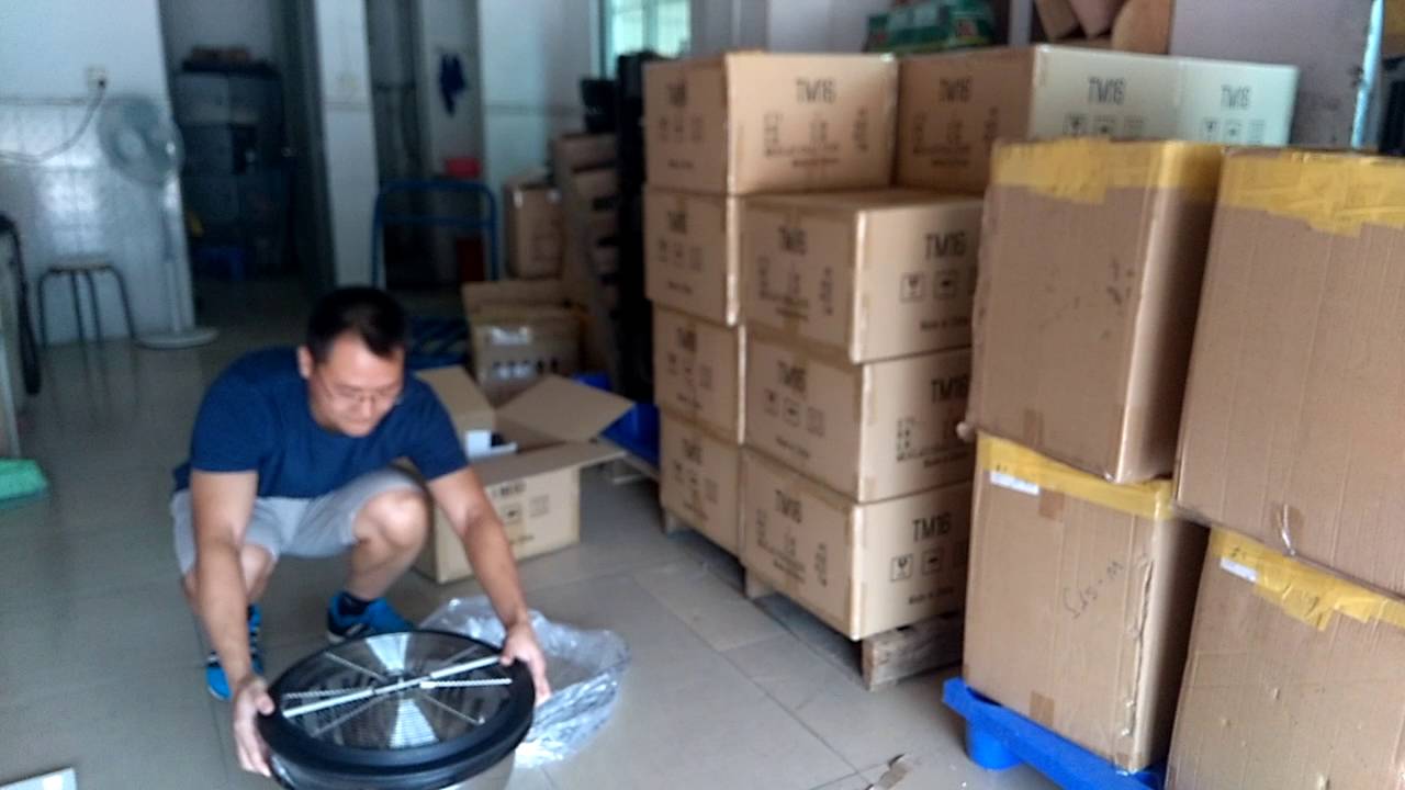 Ultra Spin Pro & Tumble Leaf Trimmer Cutter Bowl Hydroponics - YouTube