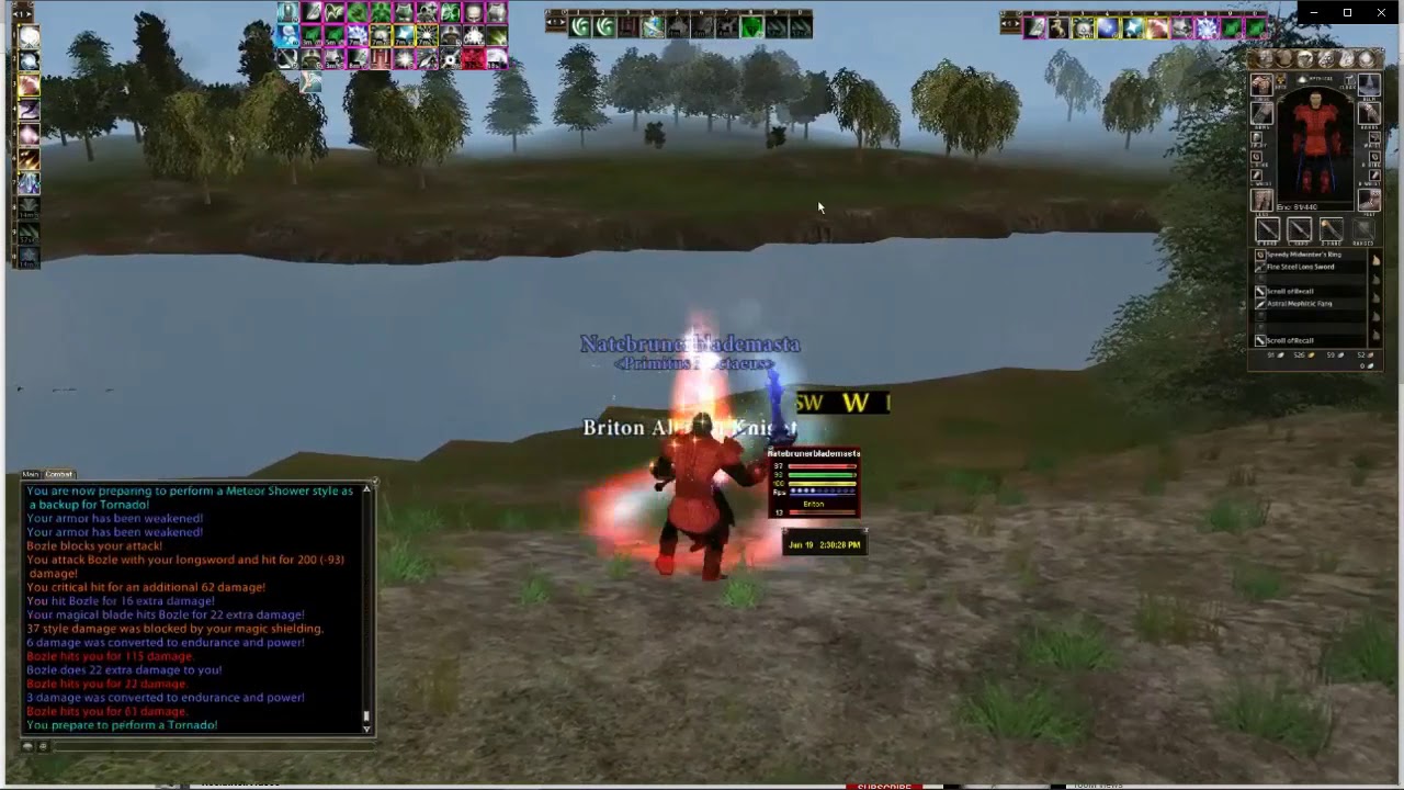 Dark Age of Camelot: Tooley on Reaver vs Natebruner BM - YouTube