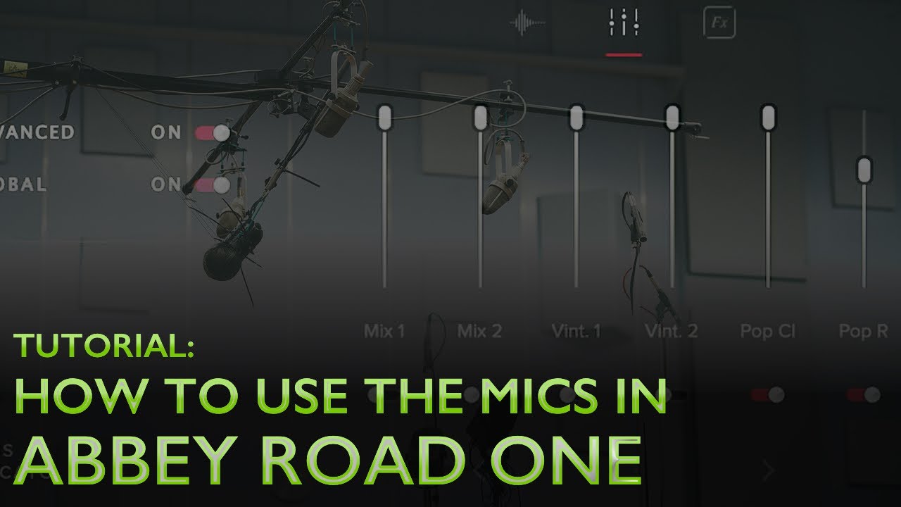 ABBEY ROAD ONE - MIC TUTORIAL - YouTube